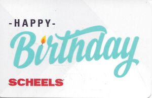 Gift Card: Happy Birthday (Scheels, United States of America(Scheels ...