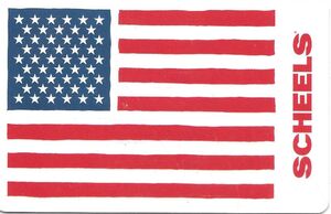 Gift Card: USA Flag (Scheels, United States of America(Scheels) Col:US ...