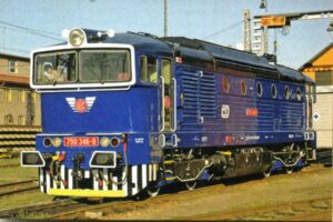 Taschenkalender: Czech Diesel Locomotive 750 346-9 (Bulgarien(Diesel ...