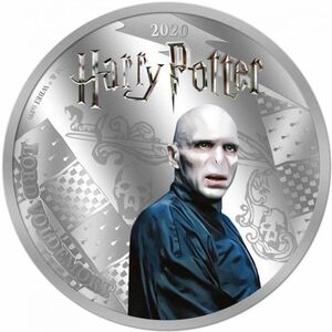 Moeda: ½ Dollar (Harry Potter - Lord Voldemort) (Samoa(2020~Today ...