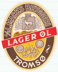 Drink Label: Lager øl (Mack brewery, NorwayCol:NO-BEER-000289
