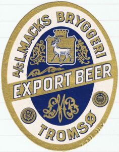 Drink Label: Export beer (Mack brewery, NorwayCol:NO-BEER-000290