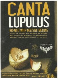 Drink Label: Canta Lupulus (Oersoep, NetherlandsCol:NL-BEER-018662