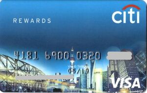 Bank Card: Citi Rewards (Citibank (China) Co., Ltd., China, People's ...