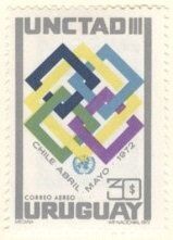Stamp: Symbol of international Cooperation (Uruguay(UN Conference on ...