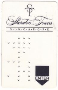 Hotel Card: Sheraton Towers Singapore (Sheraton, SingaporeCol:SIN-00804