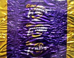 Chocolate Wrapper: Cadbury Eclairs (Mondelez UK Production Ltd, United ...