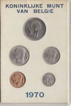 Coin: Various Francs (FDC Set 1970 French) (Belgium(1970~1981 - FDC ...