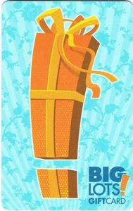 Gift Card: Big Lots (Big Lots, United States of America) (Big Lots ...