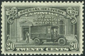 Stamp: Post Office Truck (United States of America(Special Delivery ...