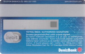 Bank Card: Denizbank - Alışverişin Kartı (Denizbank, Türkiye (Turkey ...
