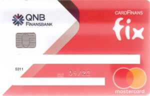 Bank Card: Fix Card (Finansbank, Turkey) Col:TR-MC-0459