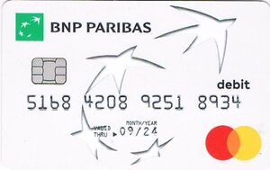 Bank Card: BNP Paribas (BNP Paribas Bank Polska, PolandCol:PL-MC-0576