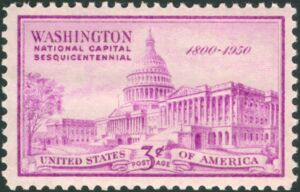 Stamp: The Capitol, Washington, DC. (United States of America(National ...