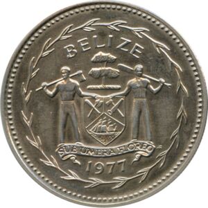 Moneda: 5 Dollars (Avifauna of Belize - Keel-Billed Toucan) (Belize ...