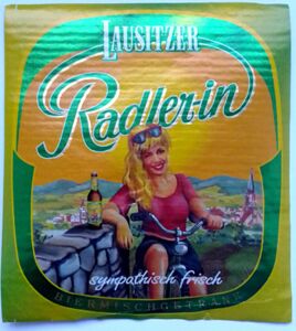 Drink Label: Lausitzer Radler-in (Bergquell-Brauerei Löbau GmbH ...