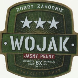 Drink Label: Wojak (Lech Browary Wielkopolski, PolandCol:PL-BEER-007773