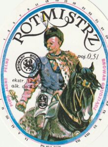 Drink Label: Rotmistrz (Browar Grudziądz, PolandCol:PL-BEER-009987