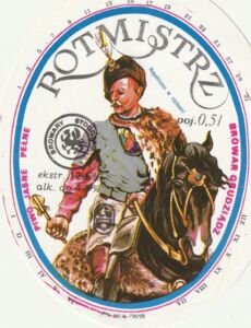 Drink Label: Rotmistrz (Browar Grudziądz, PolandCol:PL-BEER-009988