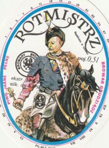 Drink Label: Rotmistrz (Browar Grudziądz, PolandCol:PL-BEER-009989