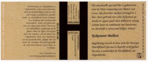 Drink Label: Heerlijkheid Kokosnoot Malloot (Brouwerij De Heerlijkheid ...