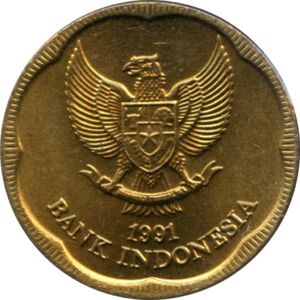 Coin: 500 Rupiah (Indonesia(1991~2003 - Third series) Col:ID-000040,WCC ...