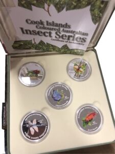 Coin: 1 Dollar (Australian Insect Series - Goliath Stick Insect) (Cook ...