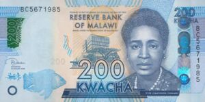 Banknote: 200 Kwacha (Malawi(2012-2021 Issue) Wor:P-60f