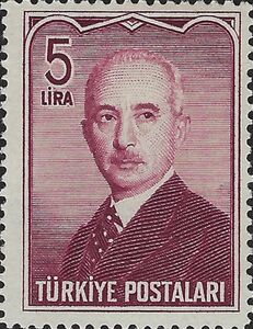 Stamp: Ismet Inonu (1884-1973) (Türkiye (Turkey)(Definitive Postage ...