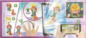 Meal Toy: Rosa (Kinder Surprise, Europe) (Kinder - Flower Ring Dolls ...