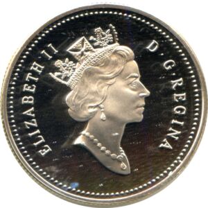 Coin: 50 Cents (Canadian Dogs - Labrador Retriever) (Canada(1997 ...