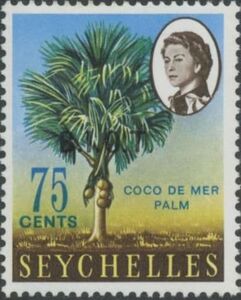 Stamp: Seychelles Stamp overprinted "B.I.O.T" (British Indian Ocean ...