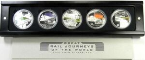Coin: 1 Dollar (Japanese Bullet Train) (Cook Islands(2004 - Great Rail ...