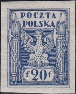 Timbre: Eagle (Pologne(North Poland Issues) Mi:PL 93,Sn:PL 85,Yt:PL 151 ...