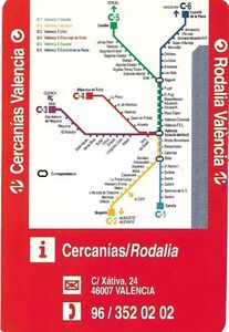 Calendario de Bolsillo: Cercanías Valencia (España(Cercanías Valencia ...
