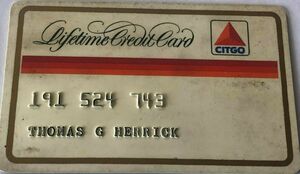 Bank Card: Citgo (Cities Service Oil Company, United States of ...