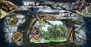 Stamp: Bats of Solomon Islands (Solomon Islands(Bats of Solomon Islands ...