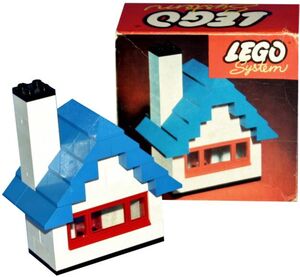 Lego Set: Small Cottage (System(Building) Leg:326-1