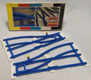 Lego Set: Switch Track (Samsonite(Train) Leg:154-2