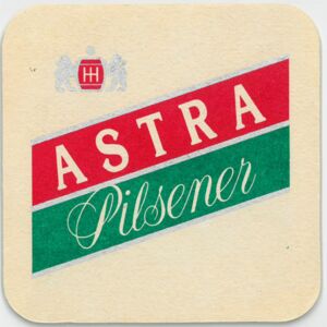 Beer Coaster: Astra (Bavaria-St. Pauli-Brauerei AG, Germany, Federal ...