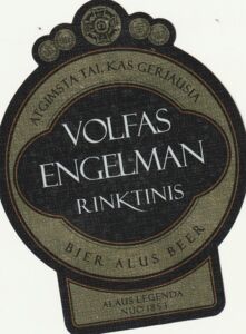 Drink Label: Volfas Engelman rinktinis (Volfas Engelman (Olvi ...