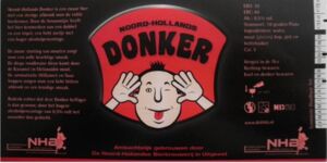 Drink Label: Noord Hollands Donker (Noord-Hollandse Bierbrouwerij B.V ...