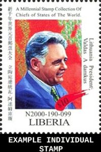 Stamp: A Millennial Stamp Collection Of Heads Of State Of The World ...
