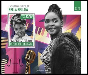 Stamp: Bella Bellow (1945-1973) (Togo(Bella Bellow (2020)) Yt:TG BF2009