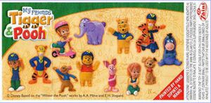 Meal Toy: Pigglet (Kinder Surprise, Europe(My Friends Tigger & Pooh ...