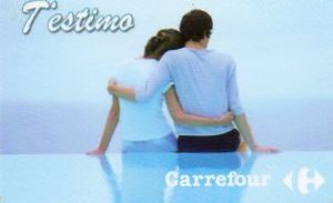 Gift Card: T'estimo (Carrefour, Spain(Carrefour) Col:ES-CARF-008b