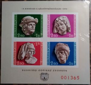 Stamp: 49th Stamp Day - Gothic Sculptures from Buda Castle (Hungary ...