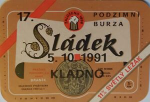 Drink Label: Sladek (Pivovar Bráník Praha, Czech RepublicCol:CZ-BEER-049920