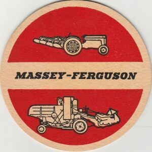Beer Coaster: Massey-Ferguson (Massey-Ferguson-AGCO, United States of ...