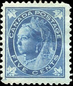 Stamp: Queen Victoria (1819-1901) - Plate Flaw (Canada(Queen Victoria ...